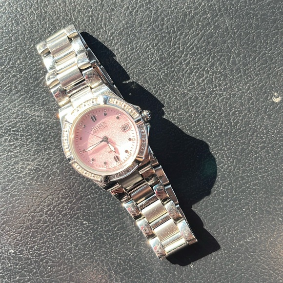 Citizen | Accessories | Citizens Solar Powered Watch With Real Diamond ...